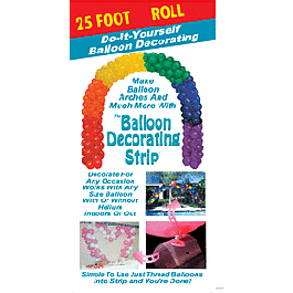 The Original Balloon Decorating Strip - 25 Ft Roll